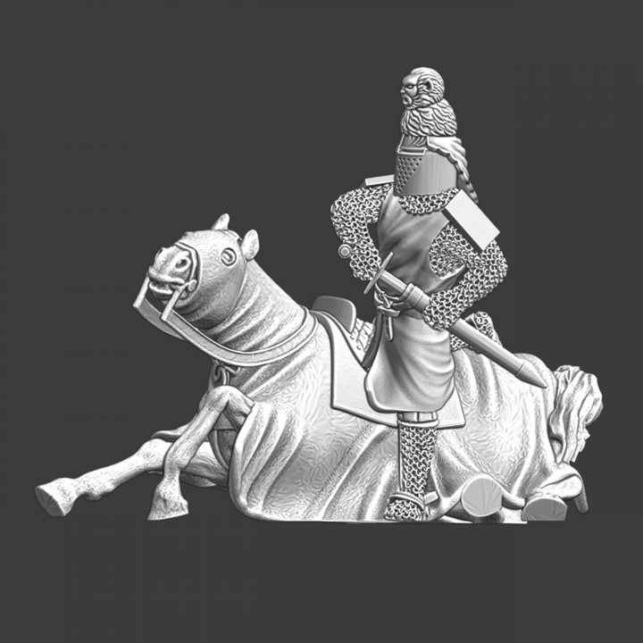 3D Printable Medieval Knight - Count of Flanders by Northern Crusades ...