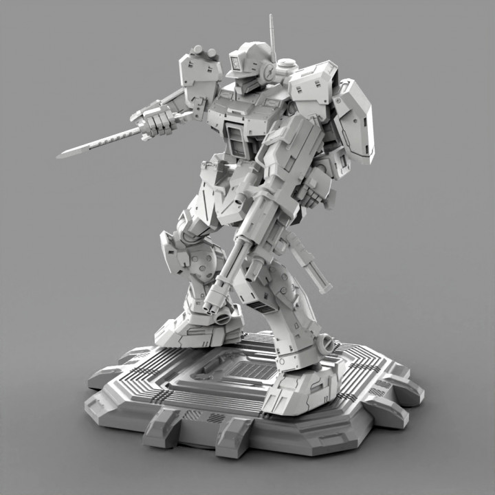 3D Printable Robot Spartan 75mm by Extra Guy