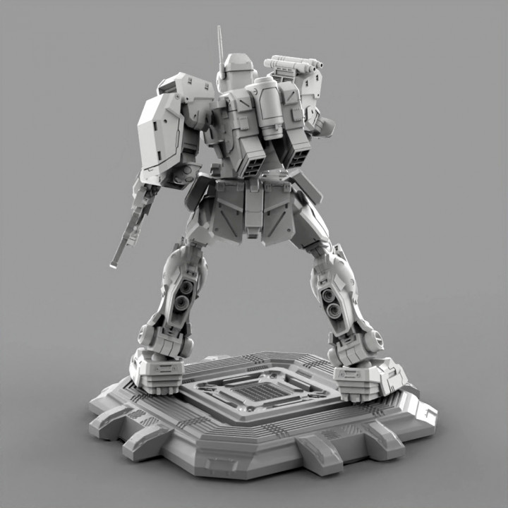 3D Printable Robot Spartan 75mm by Extra Guy