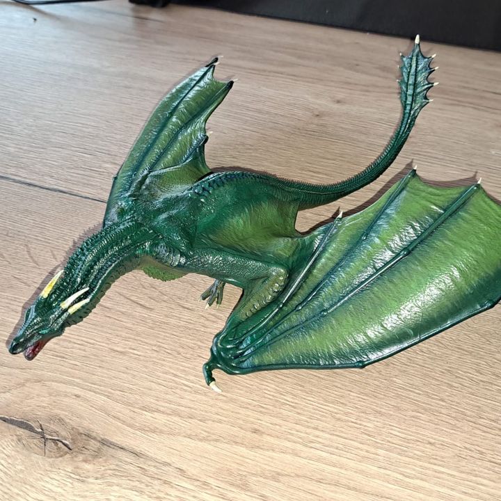 3D Print of Syrax dragon fan art - pre supported - FREE model Free 3D ...