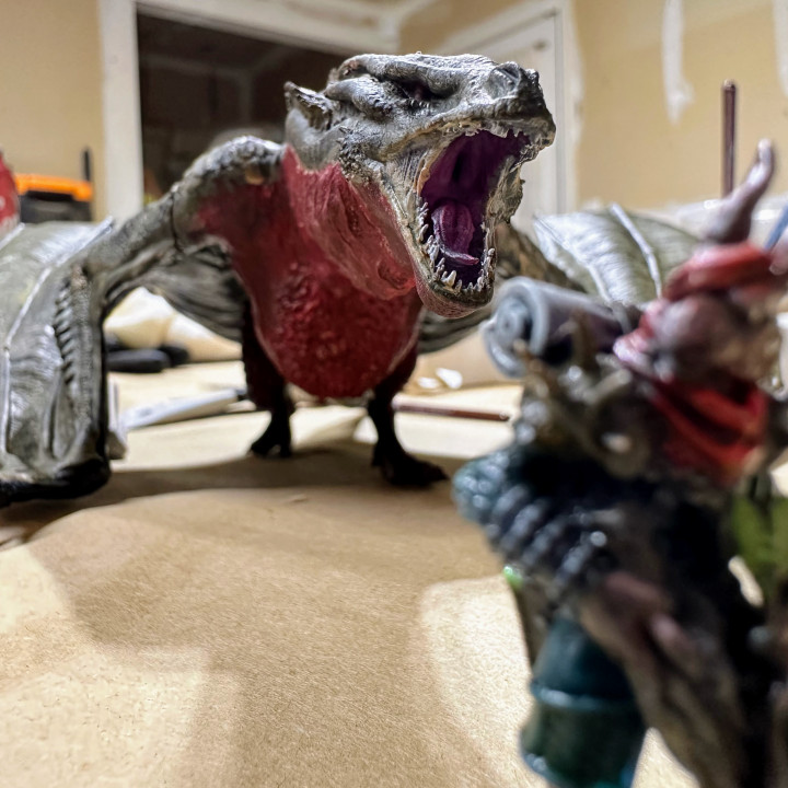 3D Print of Syrax dragon fan art - pre supported - FREE model Free 3D ...