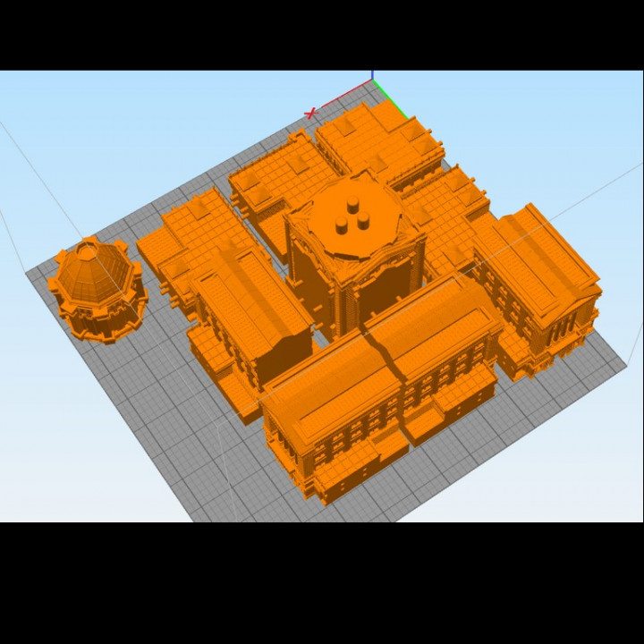 3D Printable Chicago Federal Building - Modern WW2 WW1 by Hartolia ...