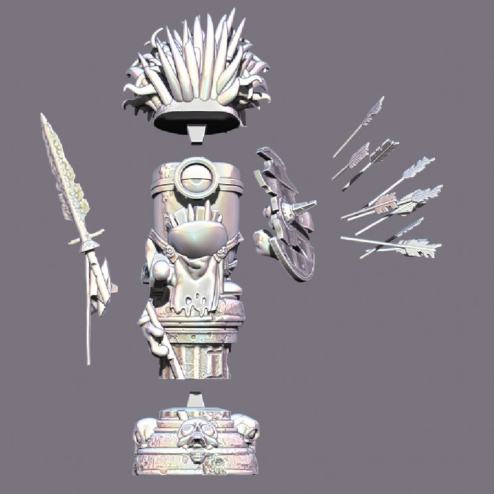 3D Printable Minion Chess Piece,.... THE PAWN for FREE!!!!! FREE, I say ...