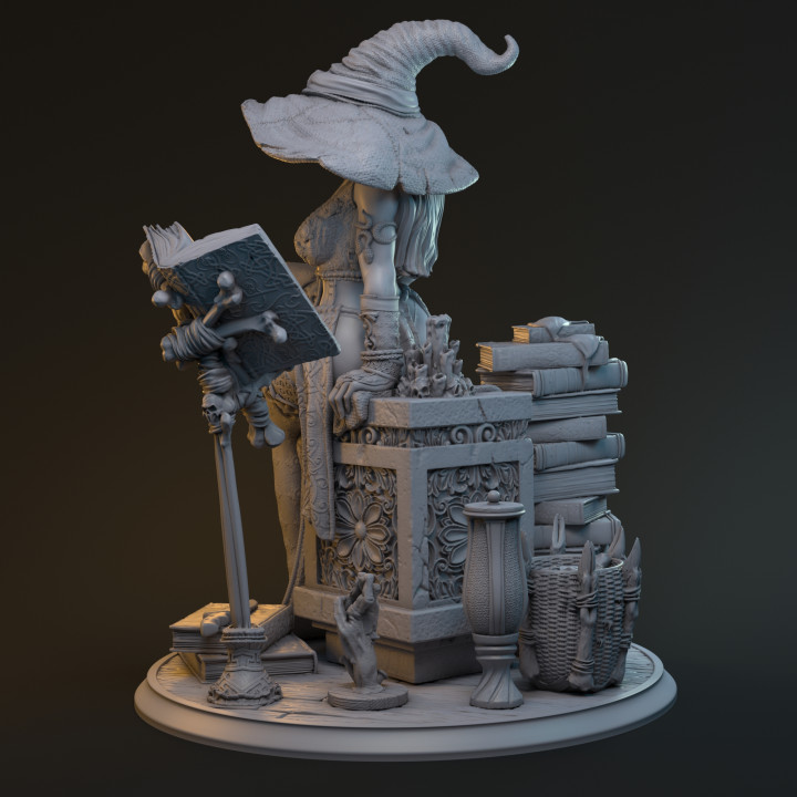 3D Printable Merlin by HardWitch-Games