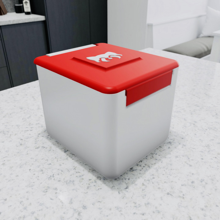 3D Printable HANGING BIN / DESK BIN by Lazy Bear