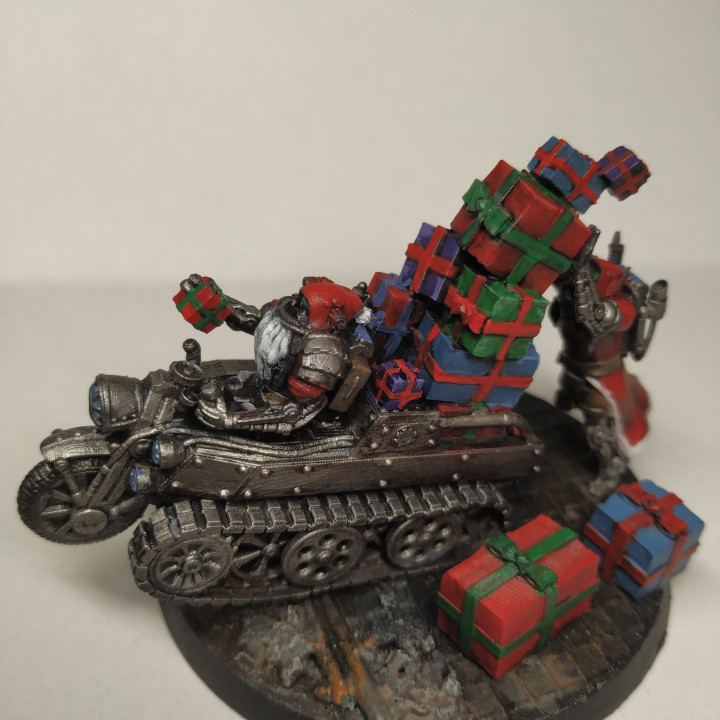 3D Printable Christmas Krad by ddd_martin_miniatures