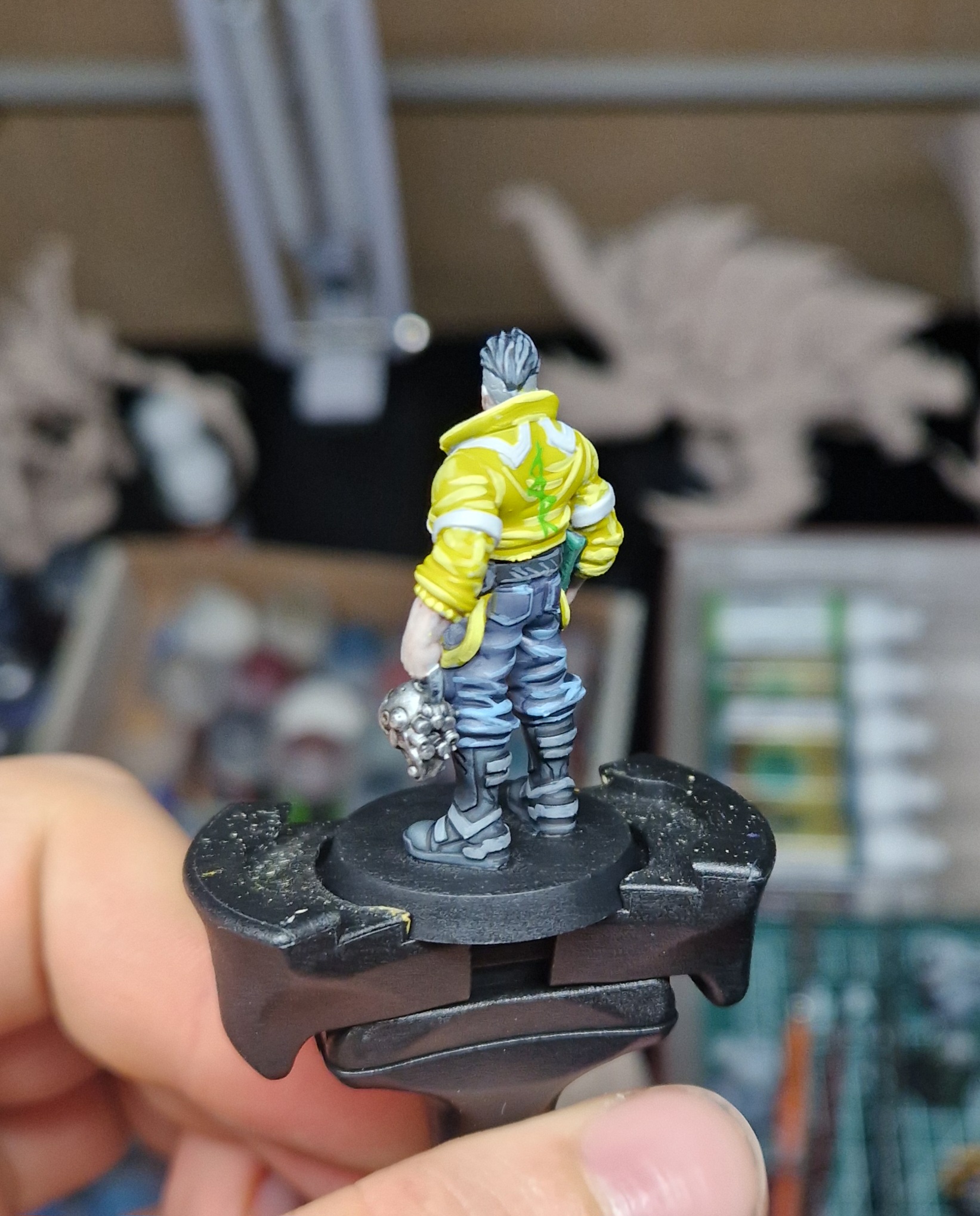3D Printable DEE RAMIREZ BUFFED CREW LEADER by PAPSIKELS MINIATURES