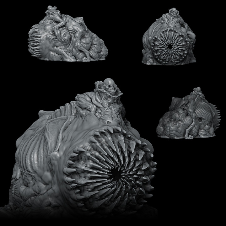 3D Printable The Devour King by RocketPigGames