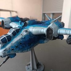 3D Printable Valravn Assault Gunship by Nate Feyma