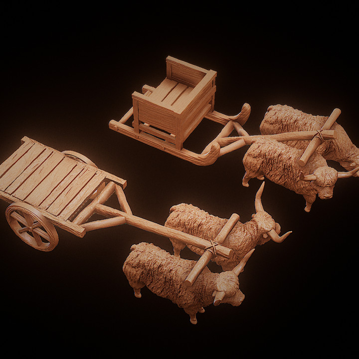 3D Printable Farm Animals #2 by Key Capas