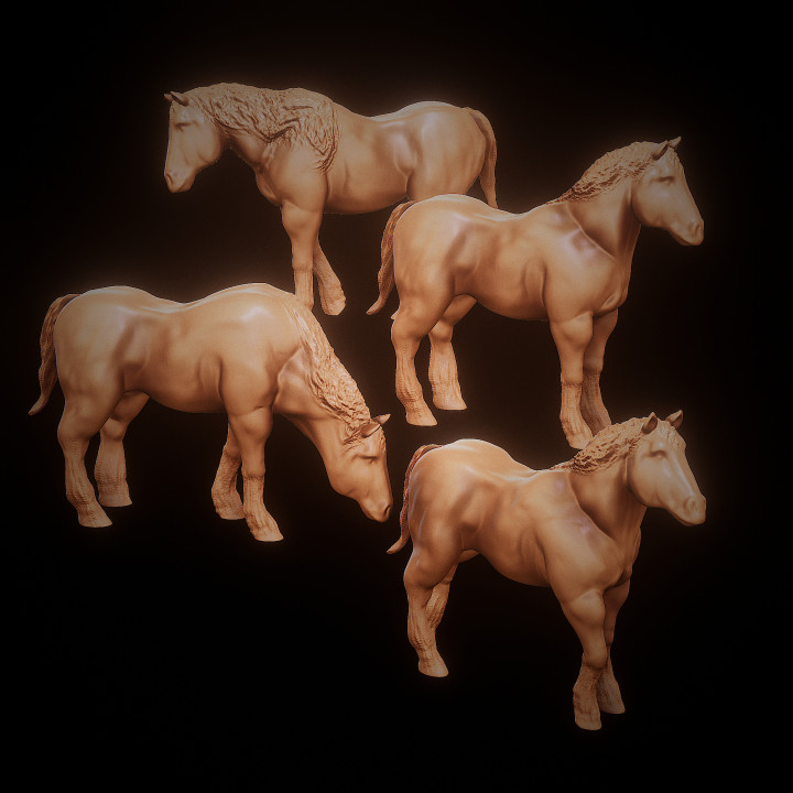 3D Printable Farm Animals #2 by Key Capas