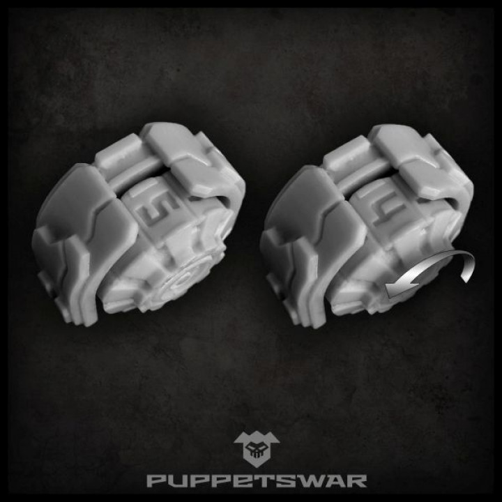 3D Printable Skull Counters by Puppetswar Miniatures