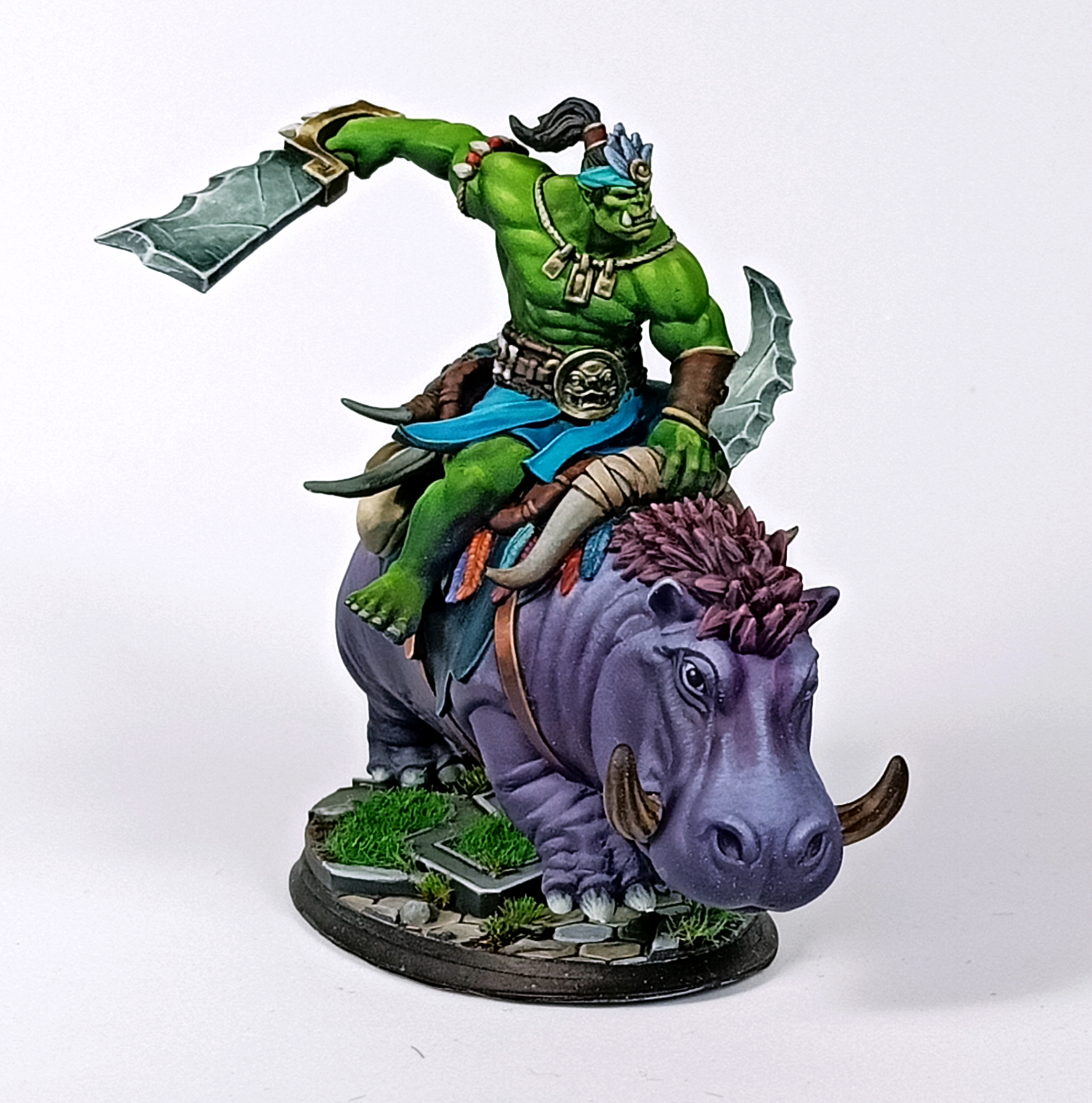 3D Printable Salanaar Orcs Riders by The Beholder Miniatures