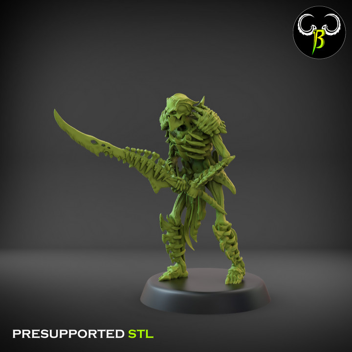 3D Printable BoneGuards Heavy Squad by ClayBeastCreation
