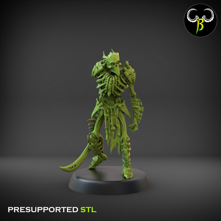 3D Printable BoneGuards Heavy Squad by ClayBeastCreation
