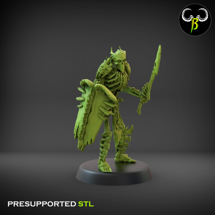 3D Printable BoneGuards Shield Squad by ClayBeastCreation