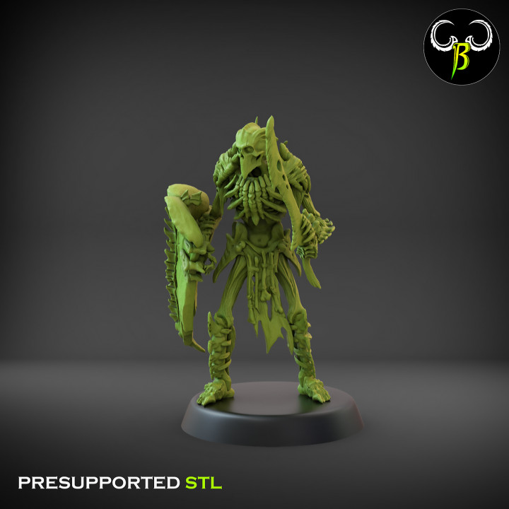 3D Printable BoneGuards Shield Squad by ClayBeastCreation