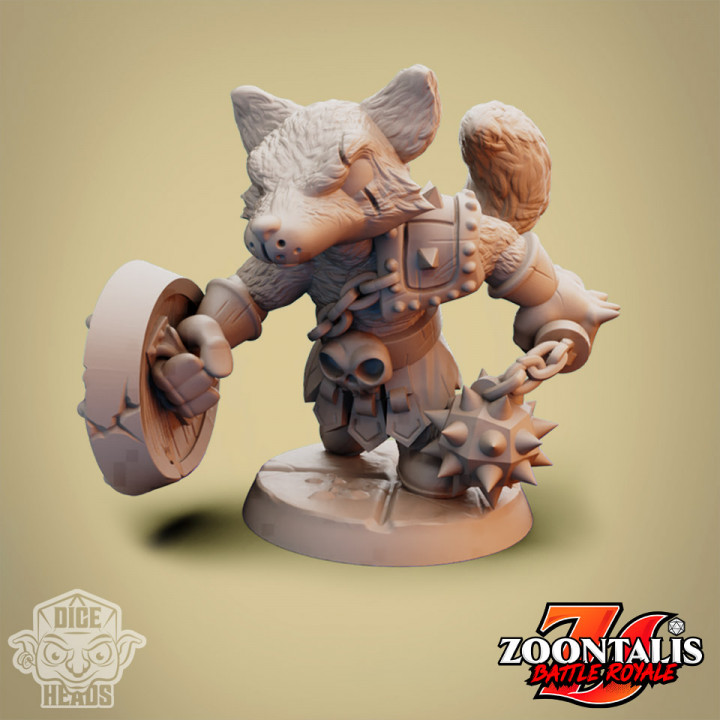 3D Printable Fox Collection (pre-supported included) by Dice Heads