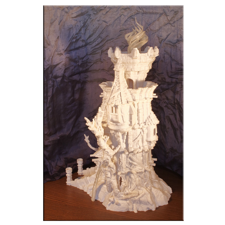 3D Printable Wizard's Tower by Fabio