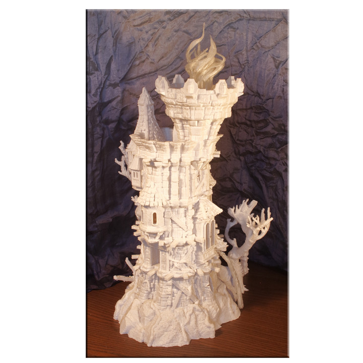 3D Printable Wizard's Tower by Fabio