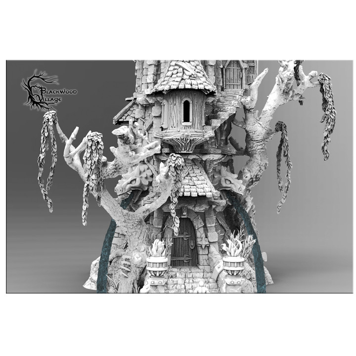 3D Printable Wizard's Tower by Fabio