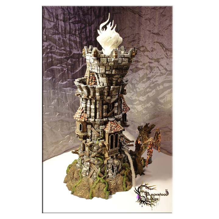 3D Printable Wizard's Tower by Fabio