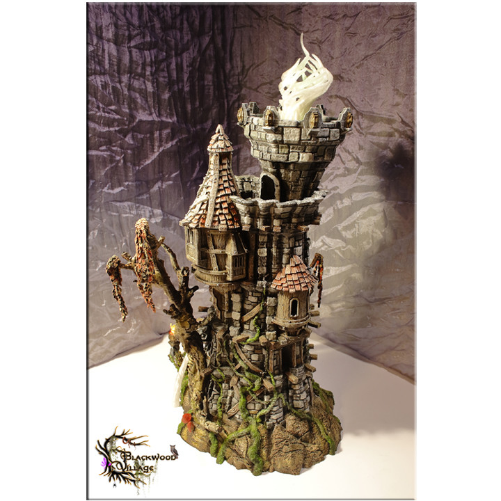 3D Printable Wizard's Tower by Fabio