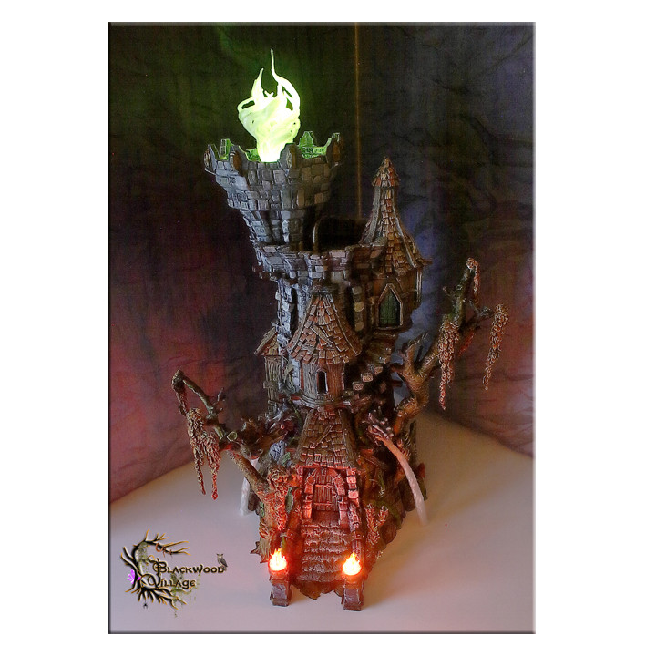 3D Printable Wizard's Tower by Fabio