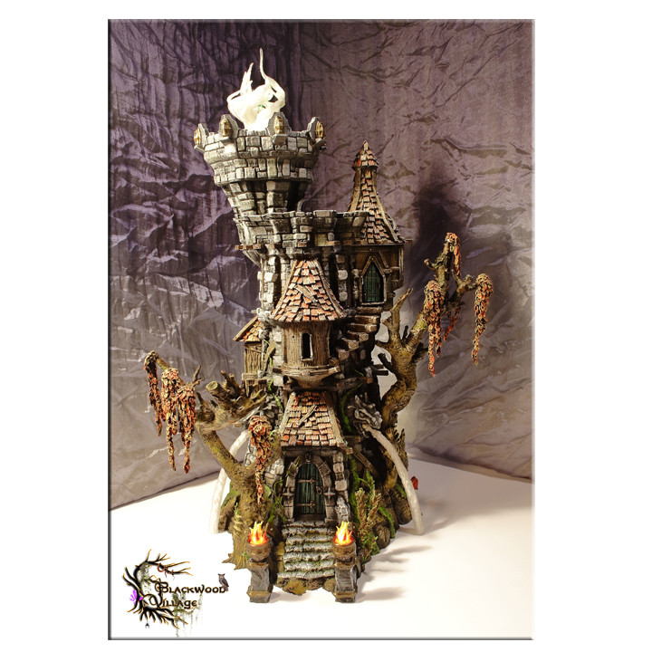 3D Printable Wizard's Tower by Fabio