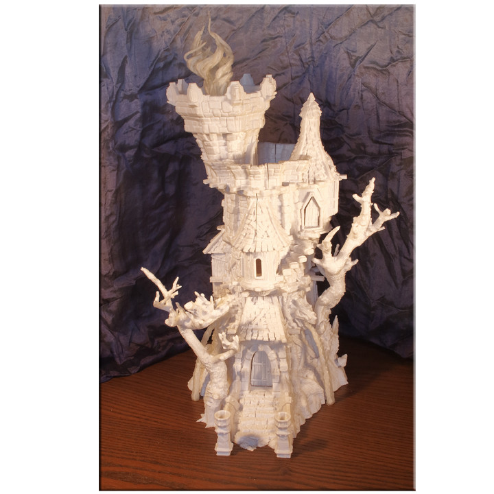 3D Printable Wizard's Tower by Fabio