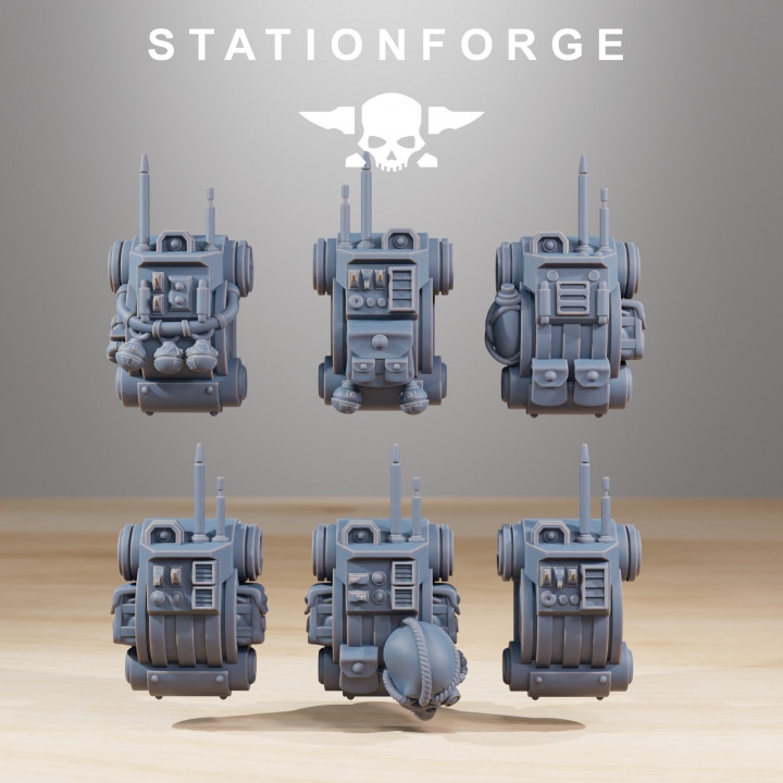 3D Printable Frontliners Infantry by Station Forge