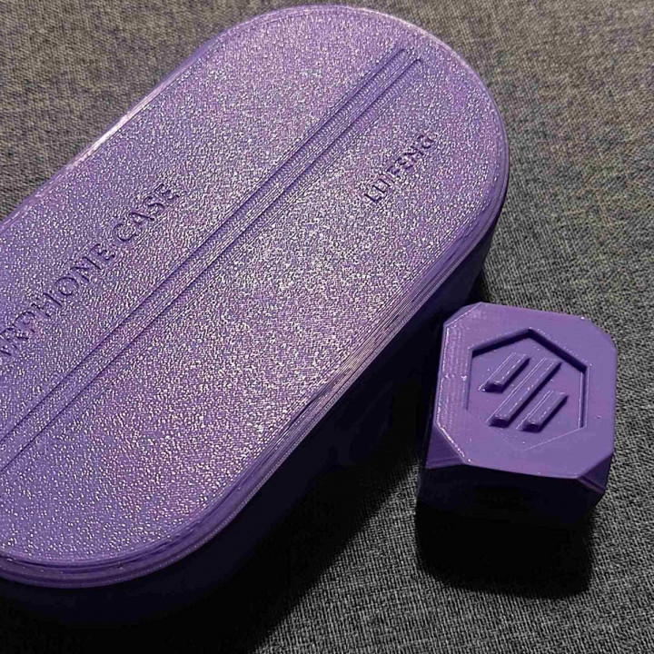 3D Printable Earphone Case / Multipurpose Box by MING