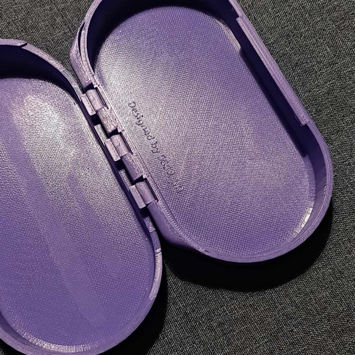 3D Printable Earphone Case / Multipurpose Box by MING