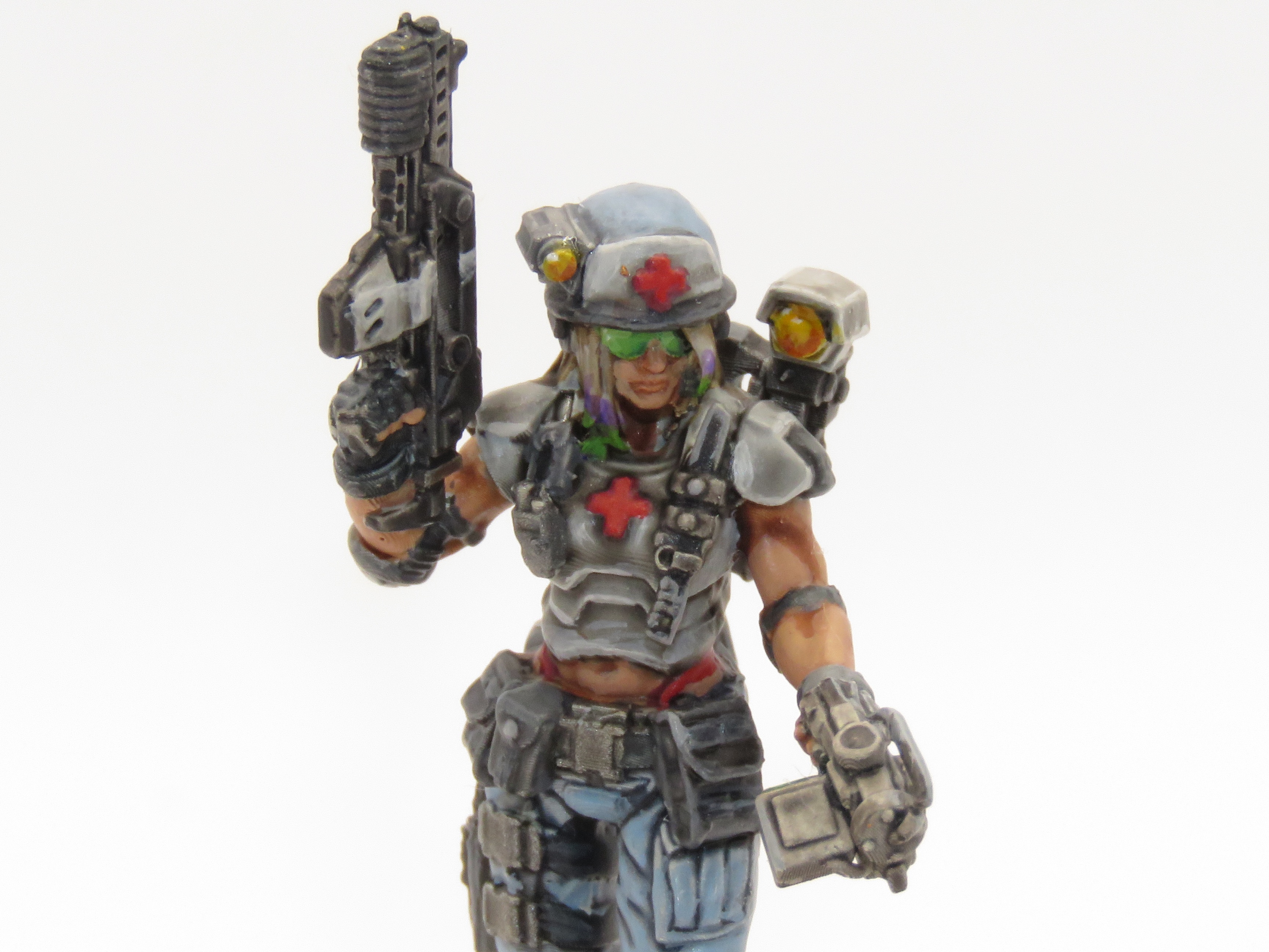 3D Printable HUMAN COLONIAL MARINE MEDIC MORGAN DALLAS by PAPSIKELS ...