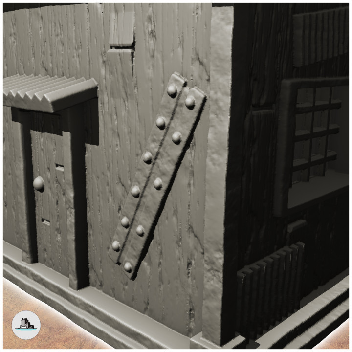 3D Printable House with window and generator on roof (8) - Future Sci ...