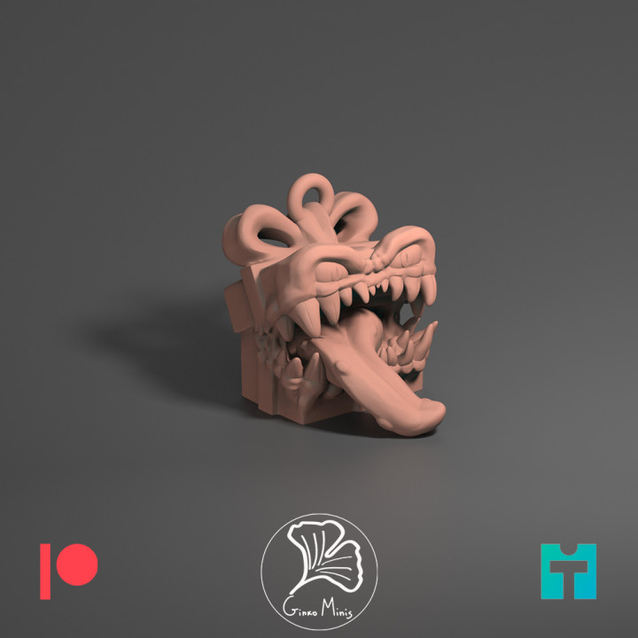 3D Printable FREE Christmas present Mimic by Ginko Minis
