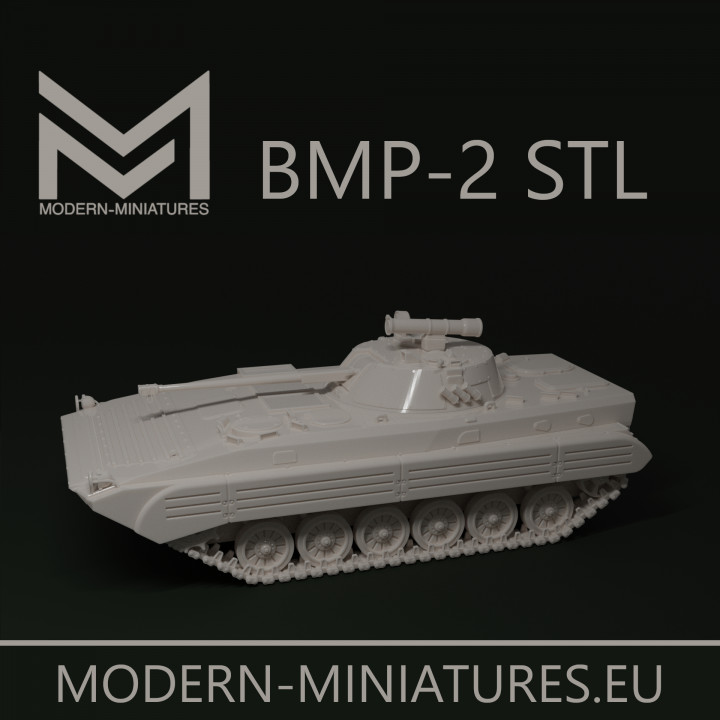 3D Printable BMP-2 IFV by Modern-Miniatures.eu
