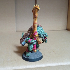 3D Printable Frostheart Lizardmen (Complete Set - 45) by Artisan Guild