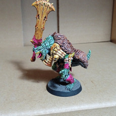 3D Printable Frostheart Lizardmen (Complete Set - 45) by Artisan Guild