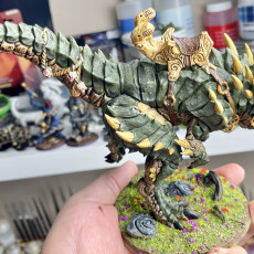 3D Printable Frostheart Lizardmen (Complete Set - 45) by Artisan Guild