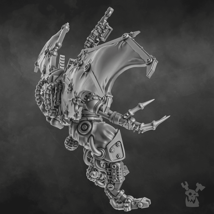 3D Printable Machine Cult Sky Stalker by dakkadakka.store