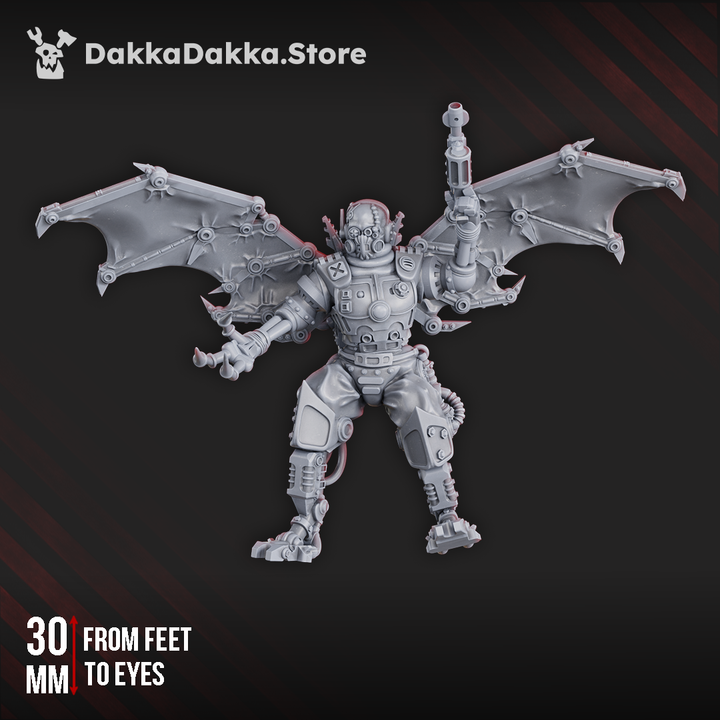 3D Printable Machine Cult Sky Stalker by dakkadakka.store