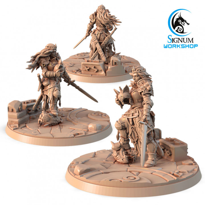 3D Printable Helena, The Song of Steel by Signum Workshop