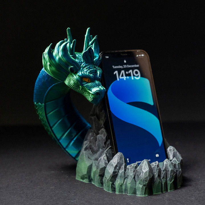 3D Printable Blaze, The Dragon Phone Guardian by Stlflix