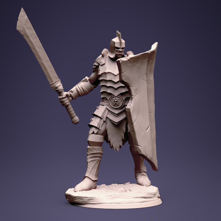 3D Printable Orc pack by clynche art