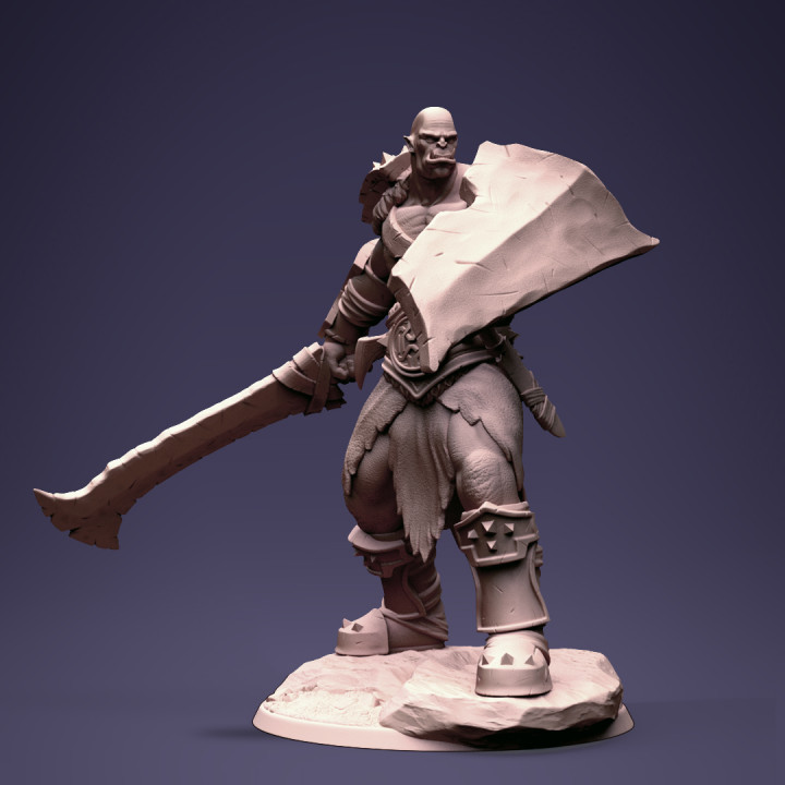 3D Printable Orc pack by clynche art