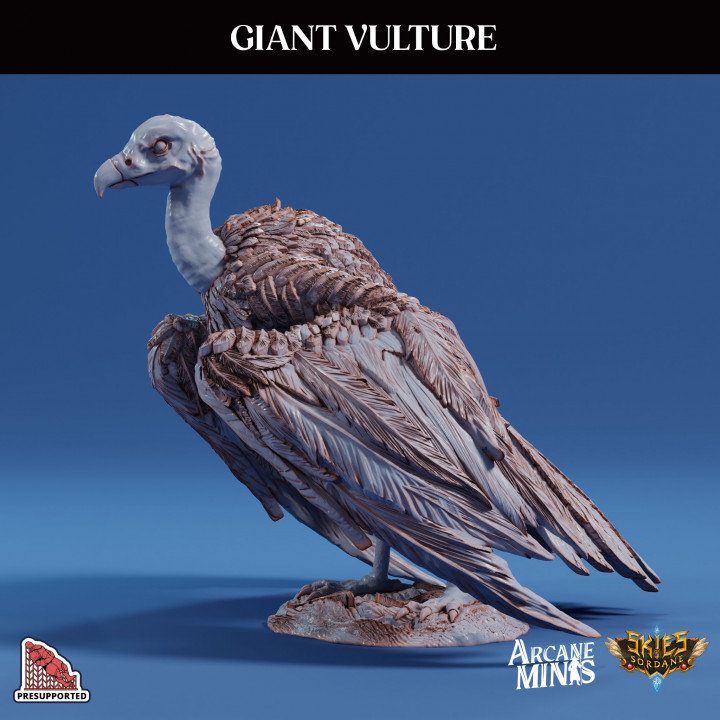 3D Printable Giant Vulture by Sordane Publishing