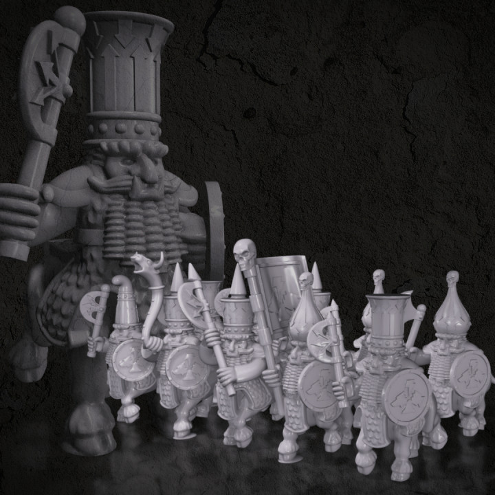3D Printable Anvilbreakers- Dwarfs of Chaos army pack (presupported) by ...