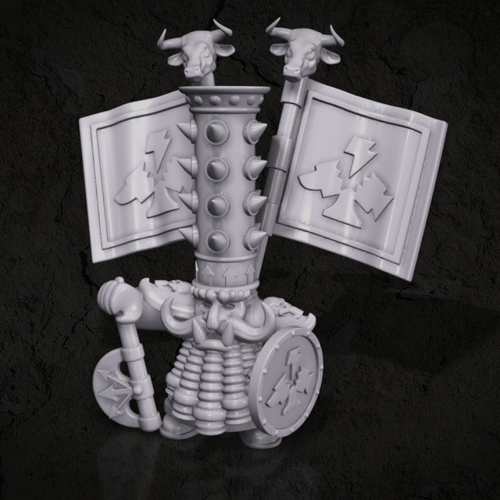 3D Printable Anvilbreakers- Dwarfs of Chaos army pack (presupported) by ...