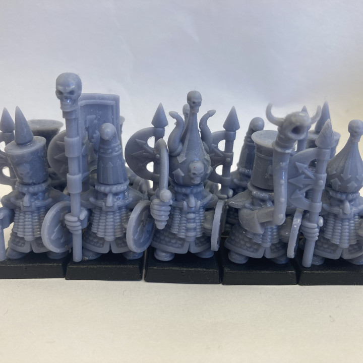 3D Printable Anvilbreakers- Dwarfs of Chaos army pack (presupported) by ...